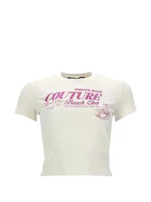 Women's Versace Jeans Couture White T-shirts