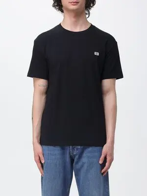 Valentino Garavani Cotton T-shirt With Vlogo - Black