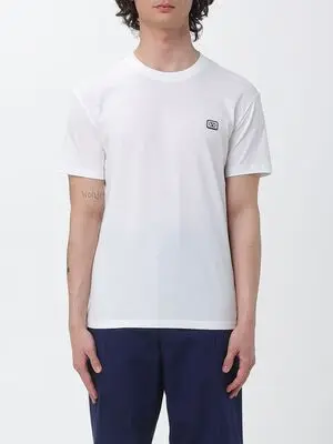 Valentino Garavani Cotton T-shirt With Vlogo - Cream