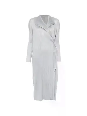 Issey Miyake Pleated Facade Coat