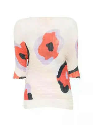 Issey Miyake Printed Blouses
