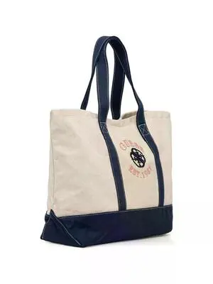 Guess Embroidered Panelled Tote Bag