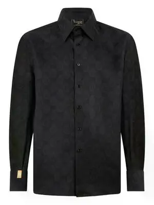 BILLIONAIRE Patterned Silk Shirt