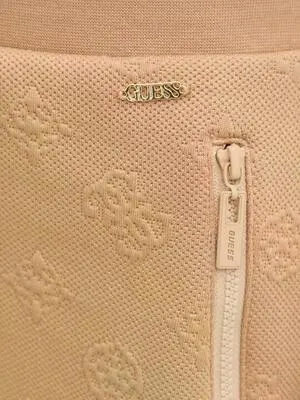 Guess Textured Mini Skirt - Neutrals