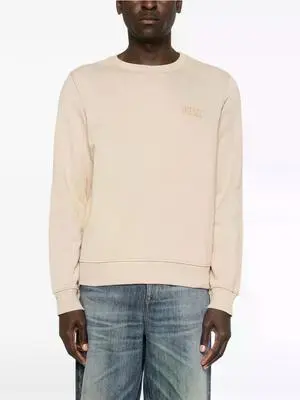 DIESEL® Logo-print Sweatshirt - Neutrals
