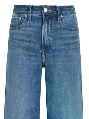 Good American Wide-leg Panelled Jeans