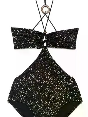 Isabel Marant Étoile Idoya One Piece Swimsuit - Black