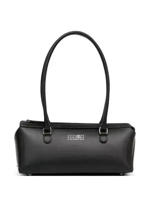 MAISON MARGIELA Small Leather Shoulder Bag - Black