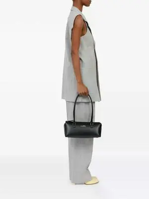 MAISON MARGIELA Small Leather Shoulder Bag - Black