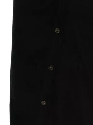 Y’s Buttoned V-neck Top