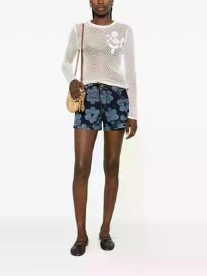 ALESSANDRO ENRIQUEZ Floral-print Shorts