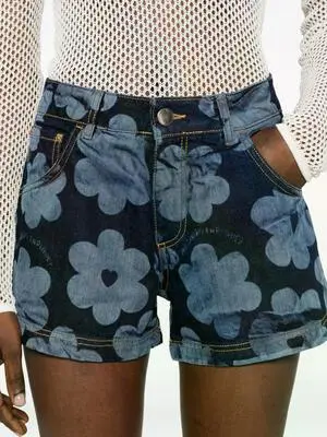 ALESSANDRO ENRIQUEZ Floral-print Shorts
