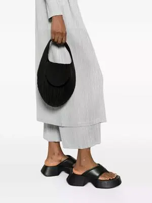 Issey Miyake Pleated Tote Bag - Black