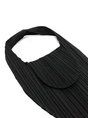 Issey Miyake Pleated Tote Bag - Black