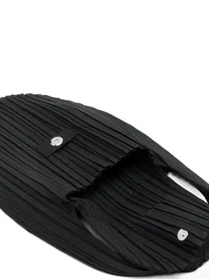 Issey Miyake Pleated Tote Bag - Black