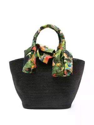 Farm Rio Printed Handle Tote Bag