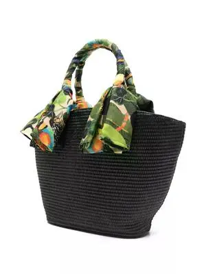 Farm Rio Printed Handle Tote Bag