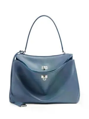Balenciaga Medium Rodeo Handbag Blue