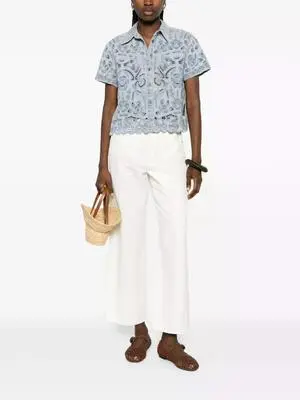 Max Mara Onorata Straight Trousers - Neutrals