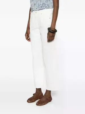 Max Mara Onorata Straight Trousers - Neutrals