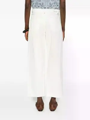 Max Mara Onorata Straight Trousers - Neutrals