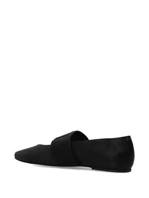Givenchy Tonal Elasticated-strap Ballet Flats - Black