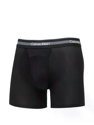 Calvin Klein Logo-waistband Boxers Set - Black
