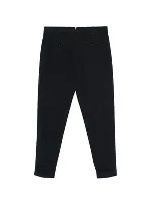 PT TORINO Pleated Tapered Trousers - Blue