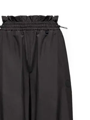 Moncler Drawstring Ruffled Track Pants