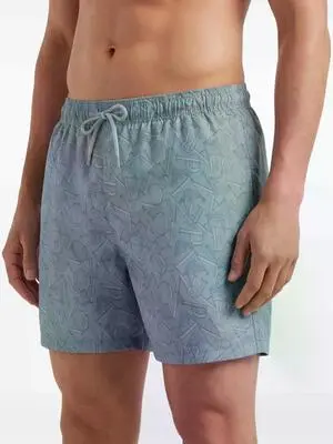 Emporio Armani Printed Swim Shorts
