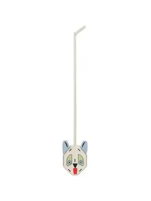 Loewe Dog-face Bag Accessory - Neutrals