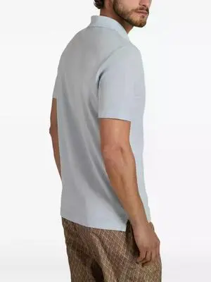 SLOWEAR Buttoned Polo Shirt - Blue