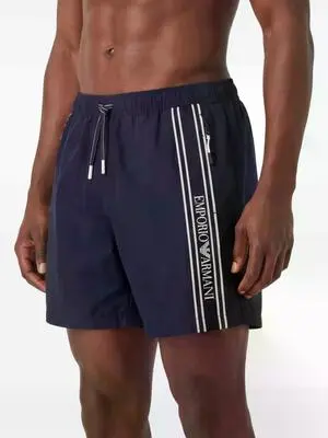 Emporio Armani Side-stripe Swim Shorts