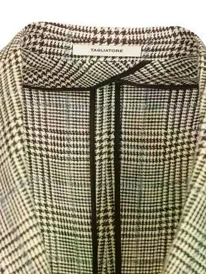 Tagliatore Prince Of Wales Pattern Blazer - Neutrals