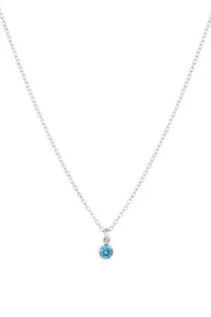 SET & STONES Necklace - Silver/december