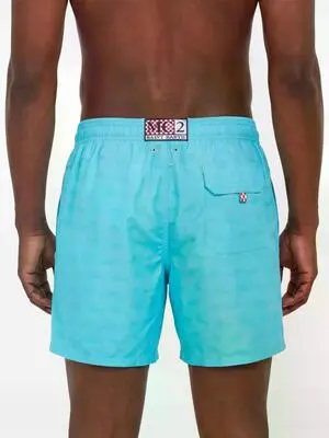 MC2 SAINT BARTH Shark-print Swim Shorts