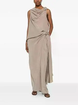 Sú Cowl-neck Sleeveless Top
