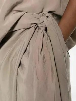 Sú Knot-detail Trousers