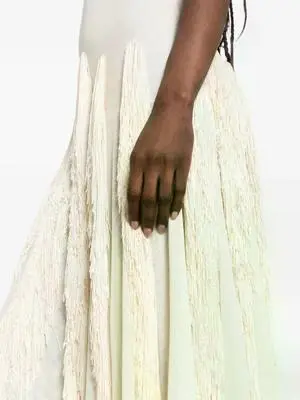 BLESS Halterneck Maxi Dress - Neutrals