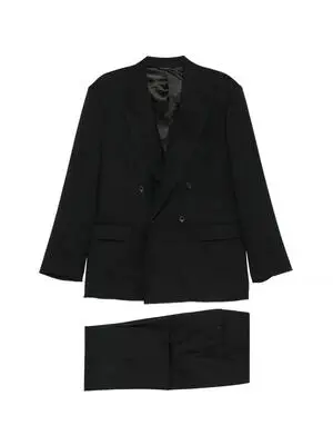 REVERES 1949 Double-breasted Suit - Black