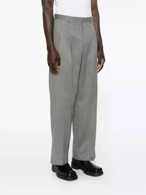 SUNFLOWER Pleated Trousers - Grey