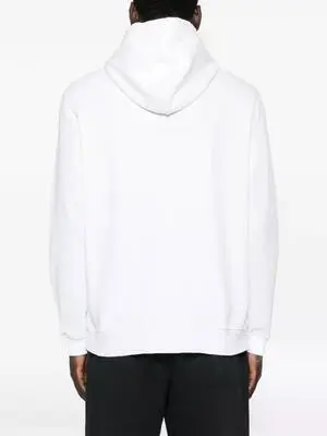 Balmain Embroidered Logo Hoodie - White