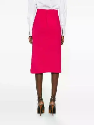 Valentino Garavani Midi Skirt With Zip Fastening