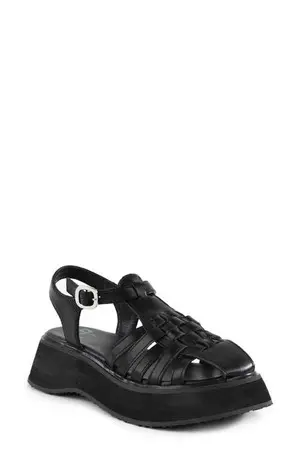 Bc Footwear Slingback Platform Wedge Sandals
