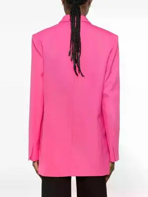 Alberta Ferretti Double-breasted Jacket - Pink