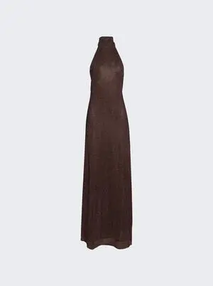 OSÃ©REE Lumiere Ring Turtleneck Maxi Dress