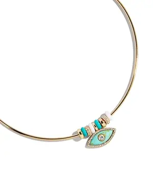 Baublebar Evil Eye Collar Necklace