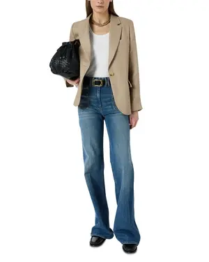 Gerard Darel Taliya Buttoned Jacket - Sand
