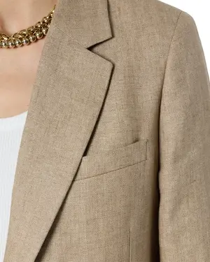 Gerard Darel Taliya Buttoned Jacket - Sand