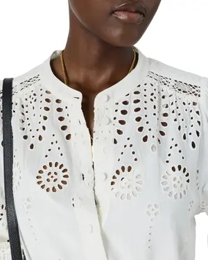 Gerard Darel Rhonie Eyelet Dress